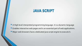 FRONT-END WEB DEVELOPMENT-Intro.pptx | Web Design and HTML | Internet