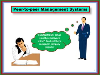 Front line engagement & peer-to-peer management systems | PDF