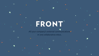 Front Series A Pitch Deck | PDF