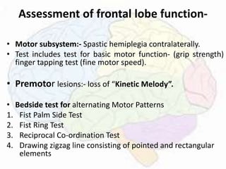 Frontal Lobar Function tests.pptx