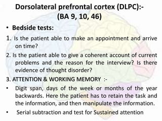 Frontal Lobar Function tests.pptx