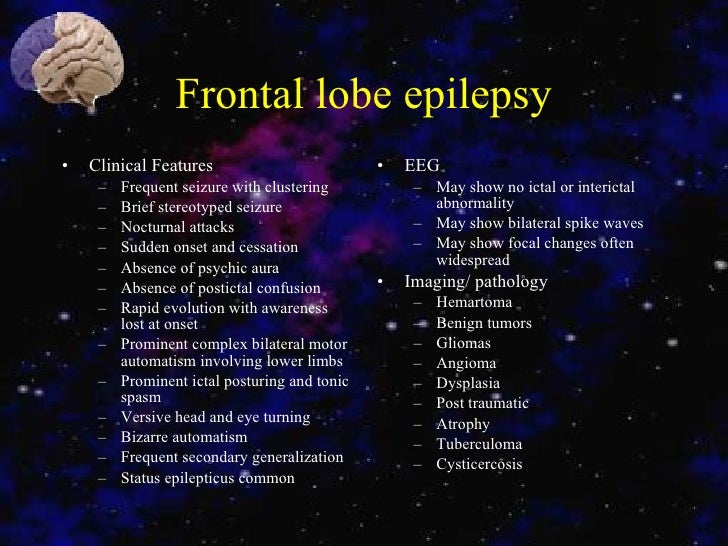 Frontal lobe