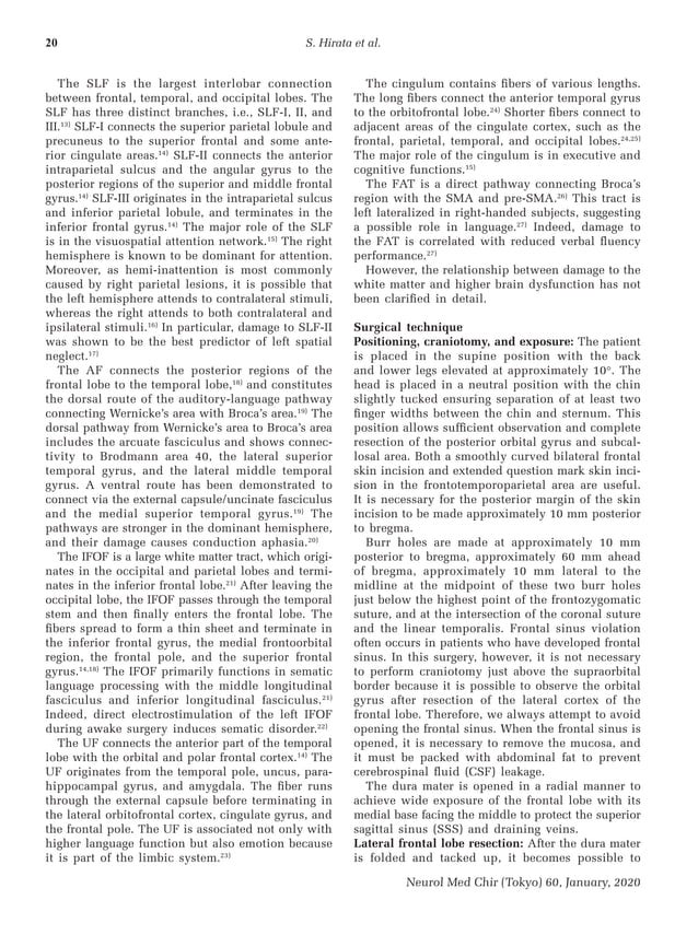 frontal lobectomy.pdf 11 surgical details | PDF | Brain and Nervous ...