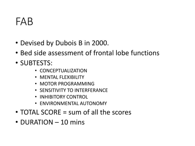 The Frontal Lobe | PPT
