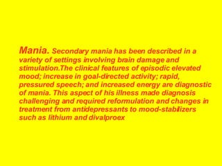 Frontal Lobe Syndrome | PPT