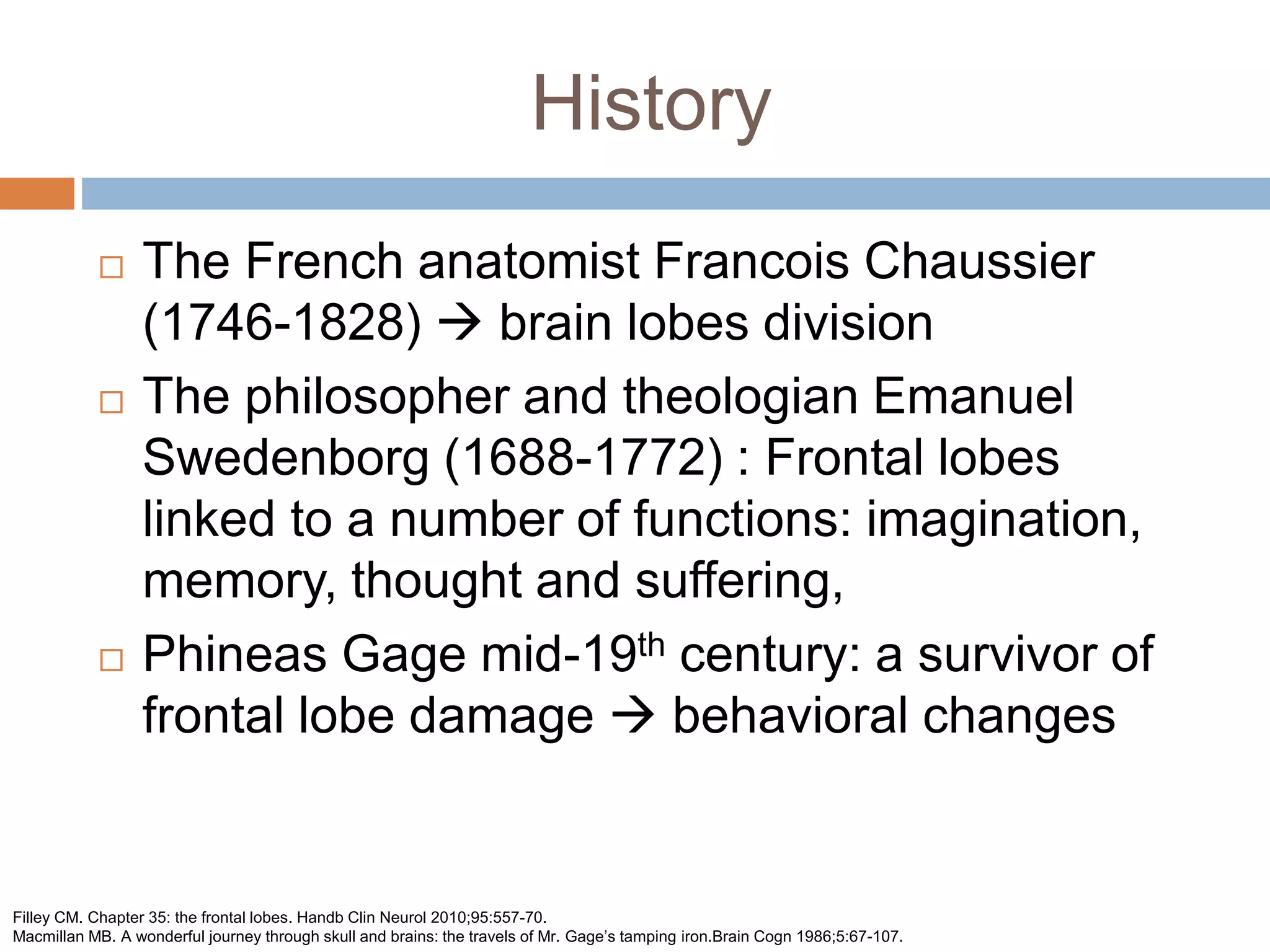 Frontal Lobe Syndrome | PPTX