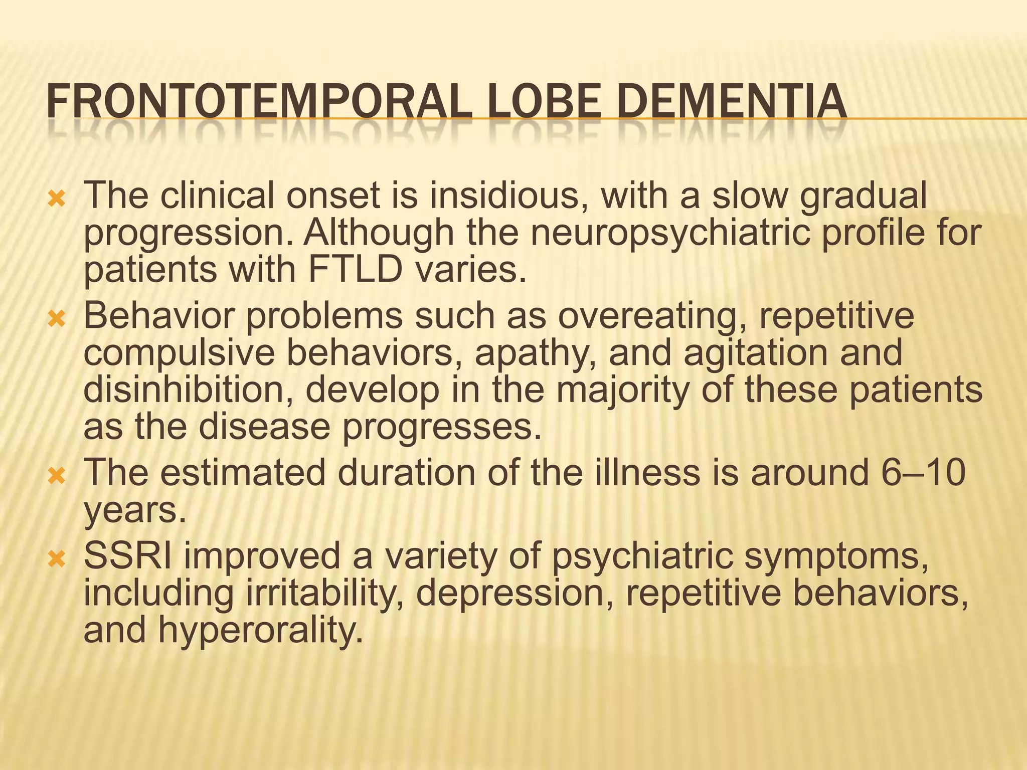 Frontal lobe syndromes | PPTX