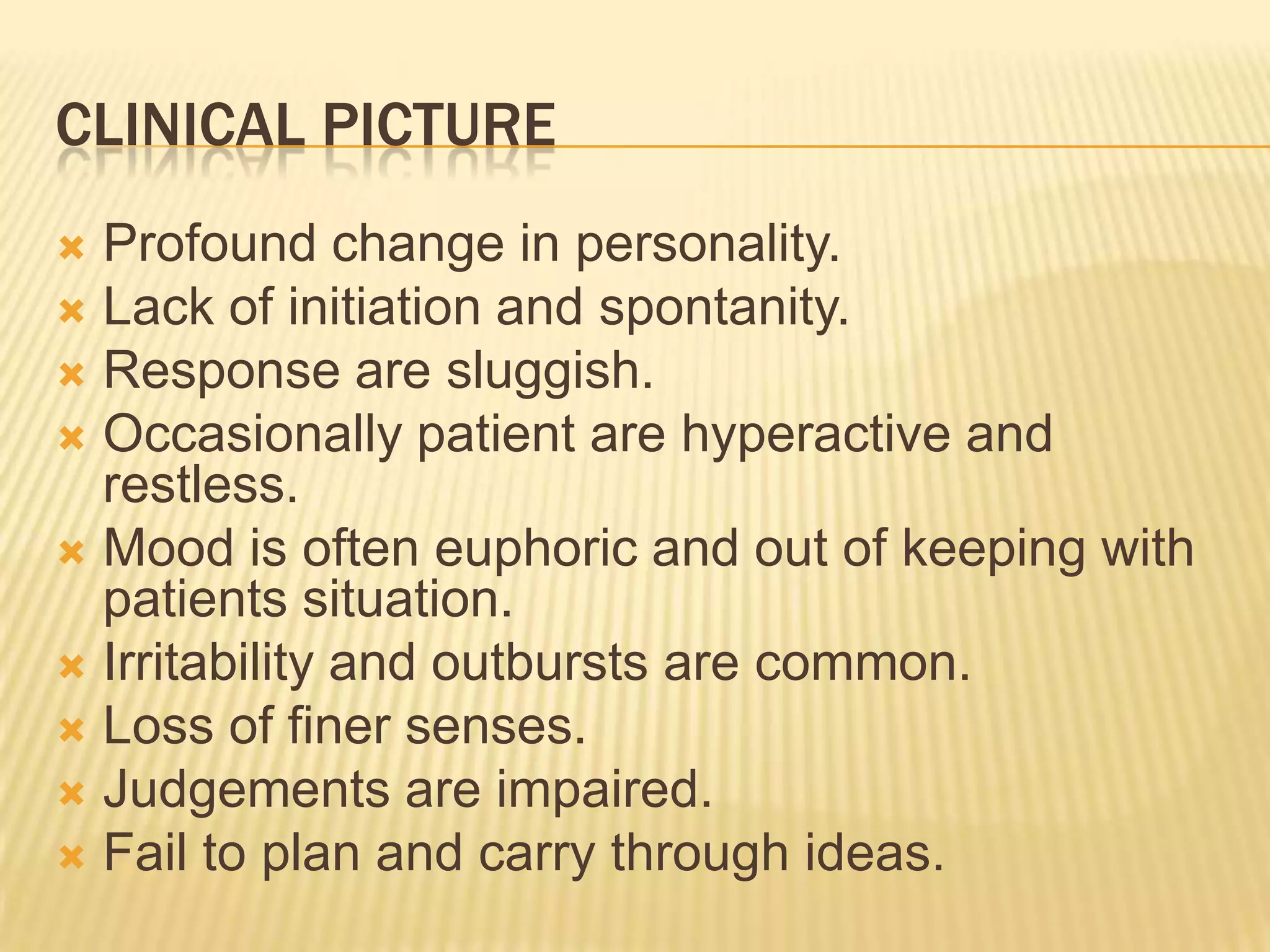 Frontal lobe syndromes | PPTX