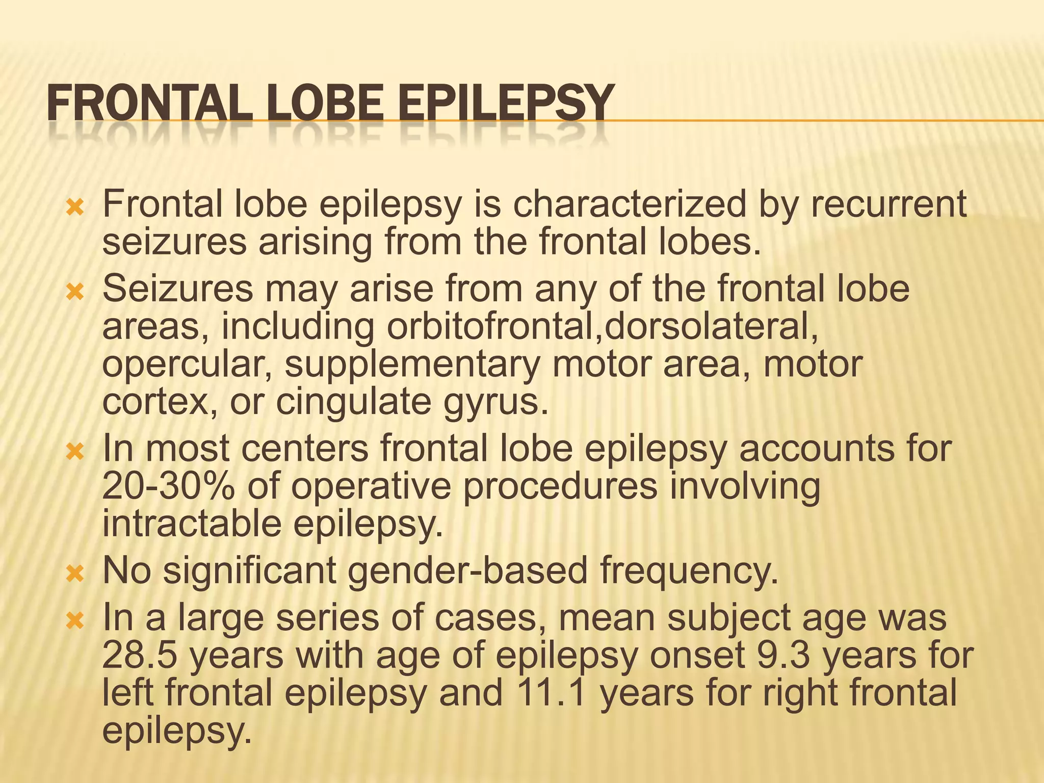 Frontal lobe syndromes | PPTX