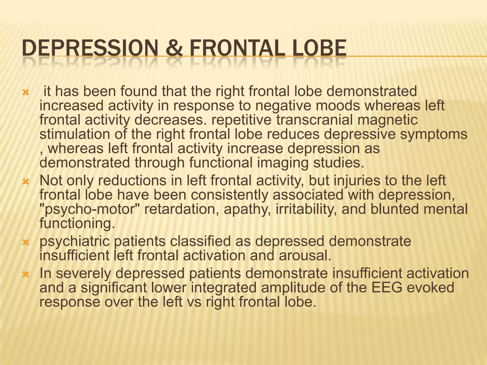 Frontal lobe syndromes | PPTX
