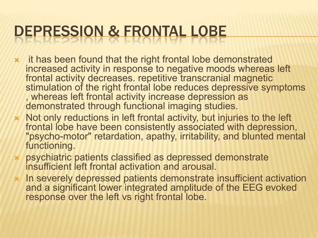 Frontal lobe syndromes | PPTX | Brain and Nervous System Disorders ...