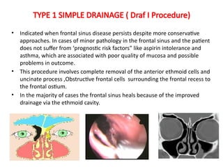 Approach to frontal sinus. Presentation. | PPTX