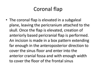 Frontal sinus fracture | PPTX