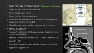 FRONTAL SINUS SURGERIES- DRAF procedures | PPTX