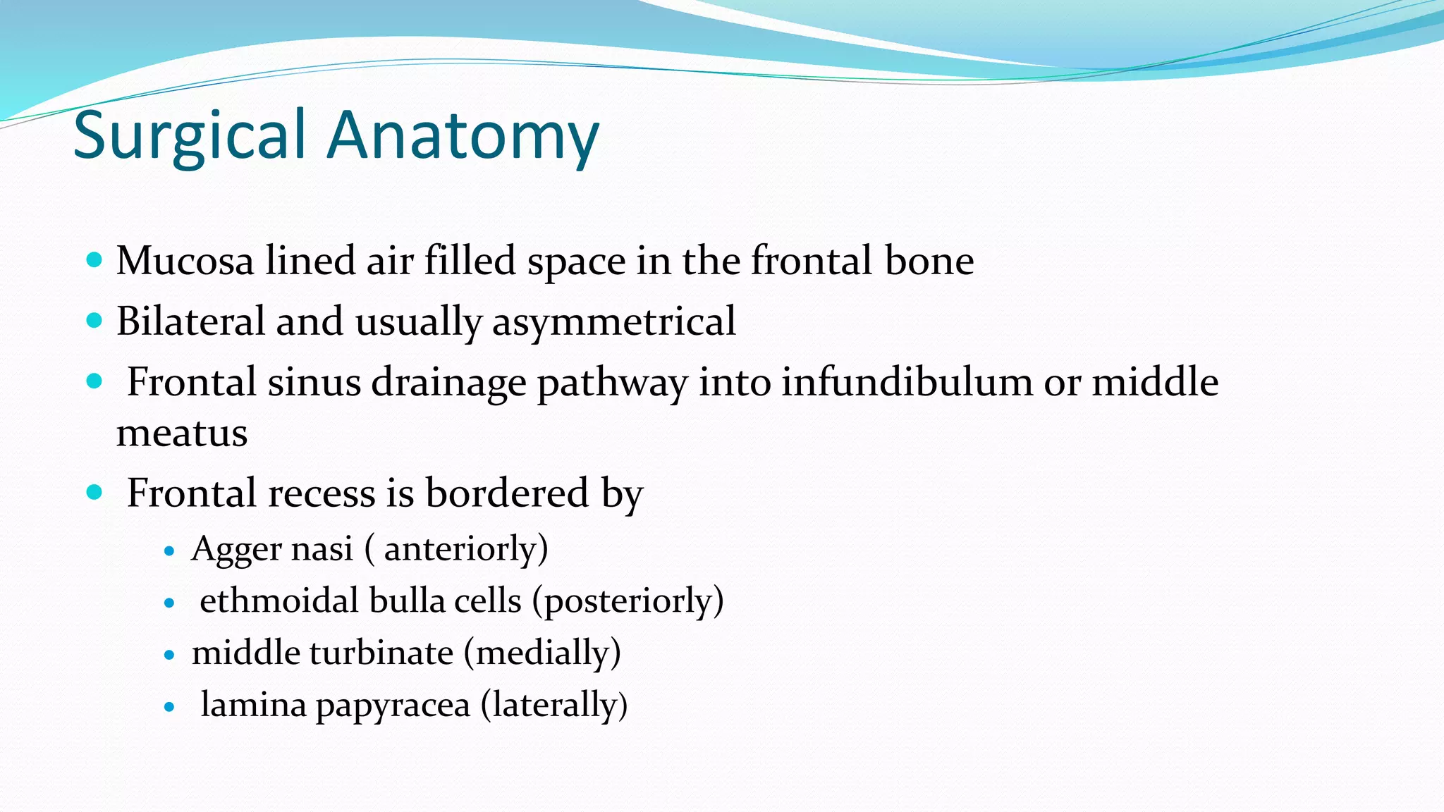 Frontal sinus surgical aproach | PPTX