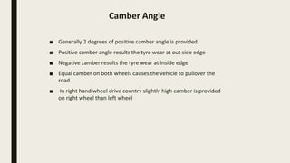Front axle and steering system | PPT