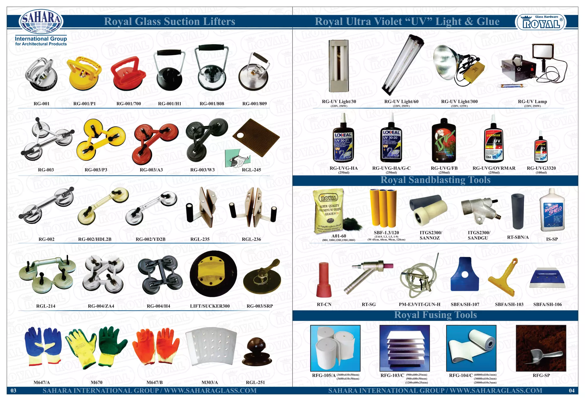Sahara Glass Machine Spareparts and Tools | PDF