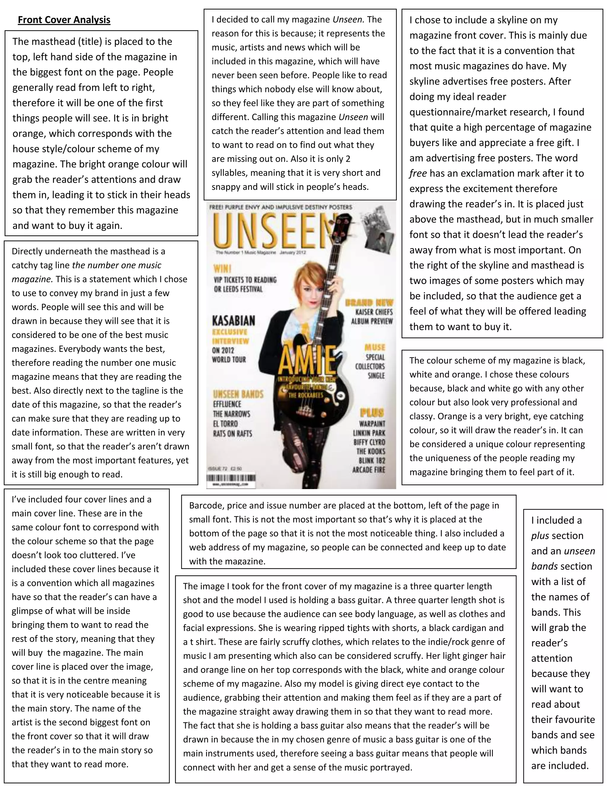 Front Cover Analysis | PDF