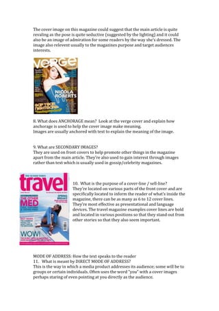 Front Cover Analysis | DOCX