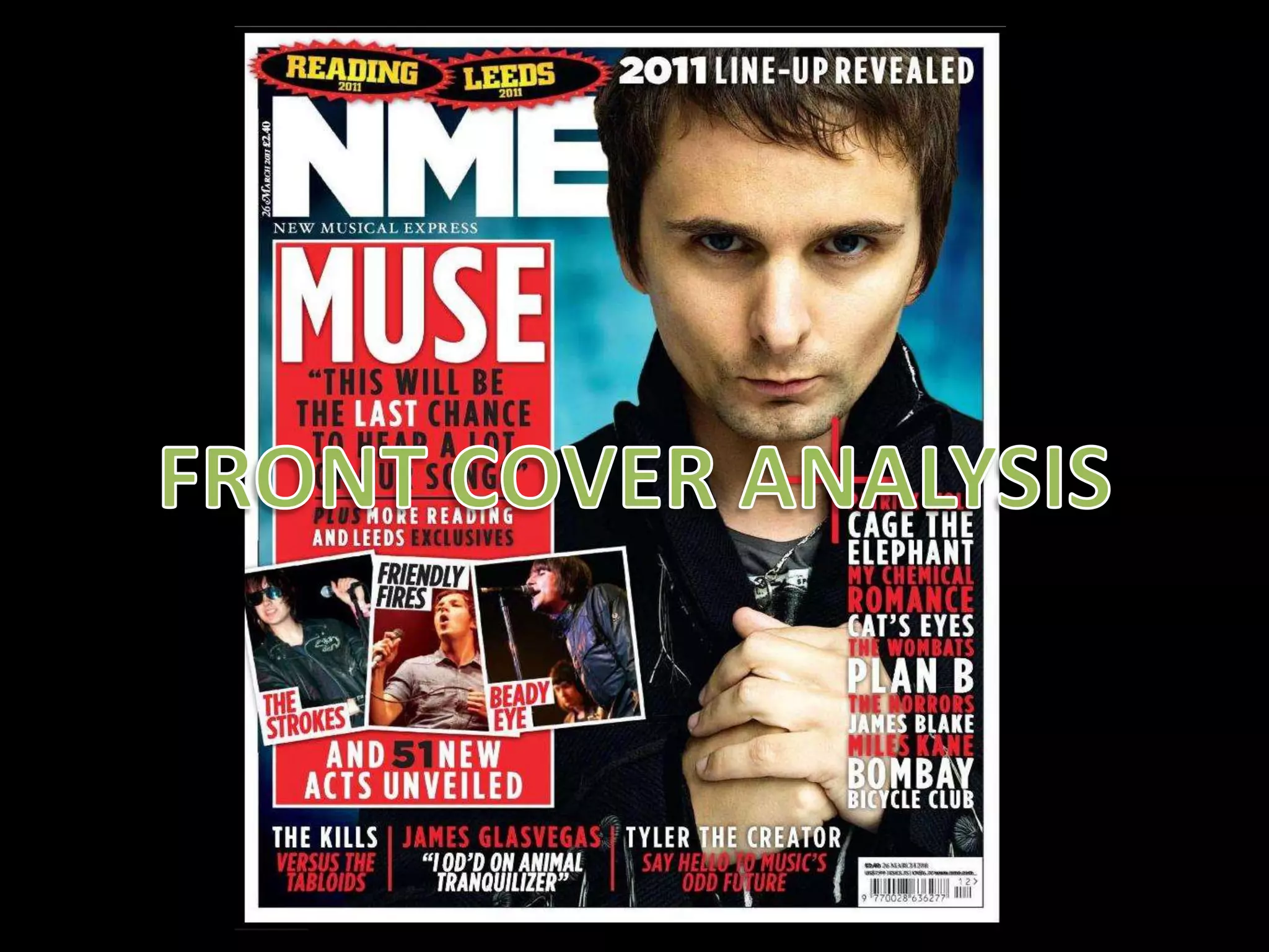 Front cover analysis | PPT