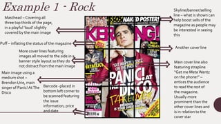 Front Cover Analysis | PPT