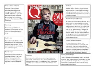 Ed Sheeran Magazine Cover