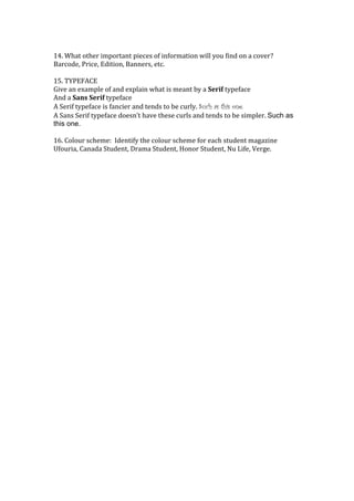 Front cover analysis version 2 | PDF | Desktop Publishing | Computer ...