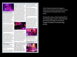 Front cover, DPS and contents page annotations | PPTX