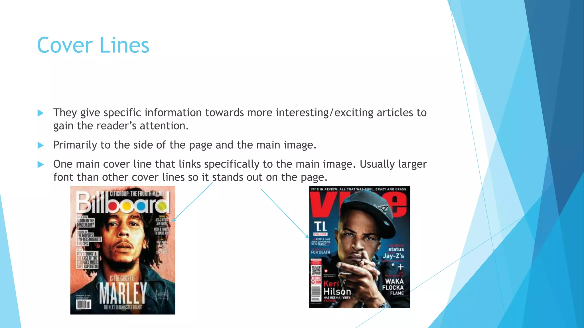 Front cover codes and conventions | PPT