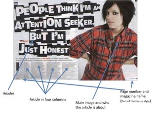 Front cover, contents page & double page spread | PPTX | Desktop ...