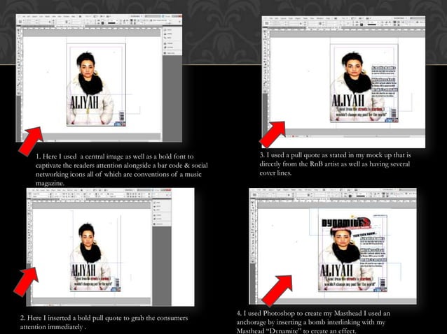 Front cover development | PPTX