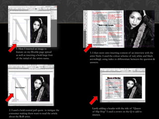 Front cover development | PPTX