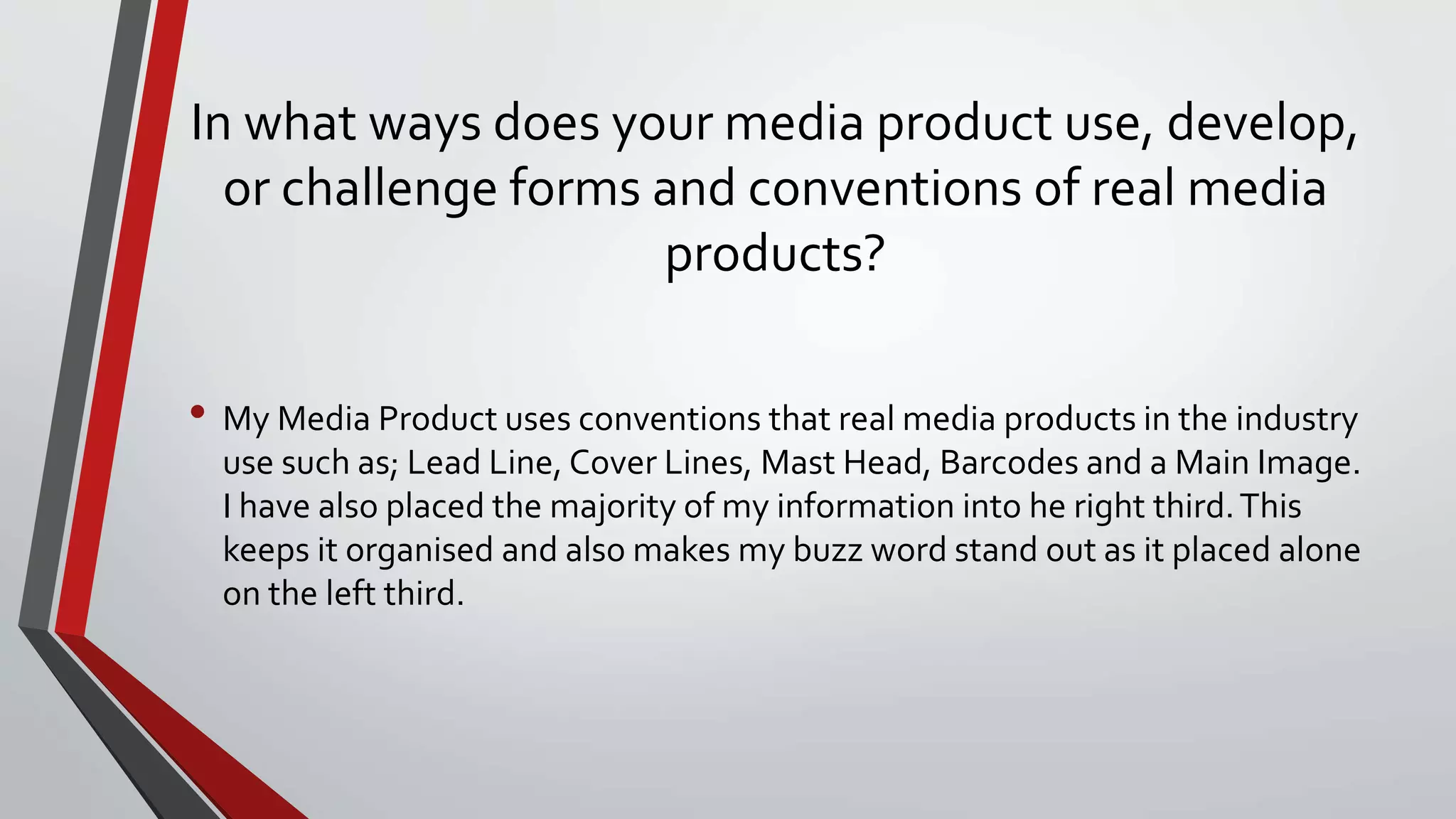 Front cover evaluation | PPTX