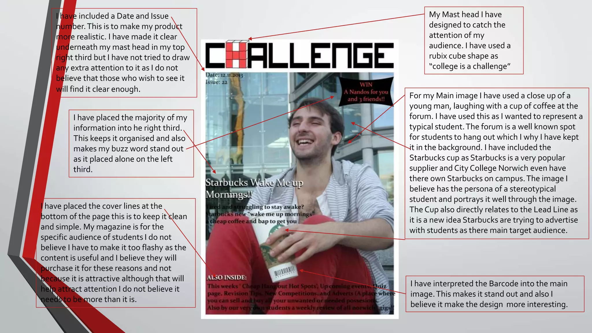 Front cover evaluation | PPTX