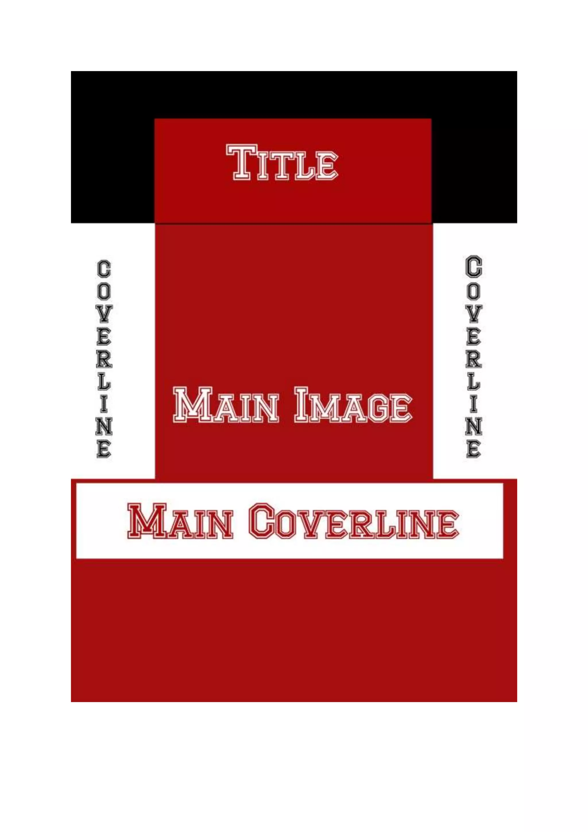 Front Cover Layout Plans | DOCX
