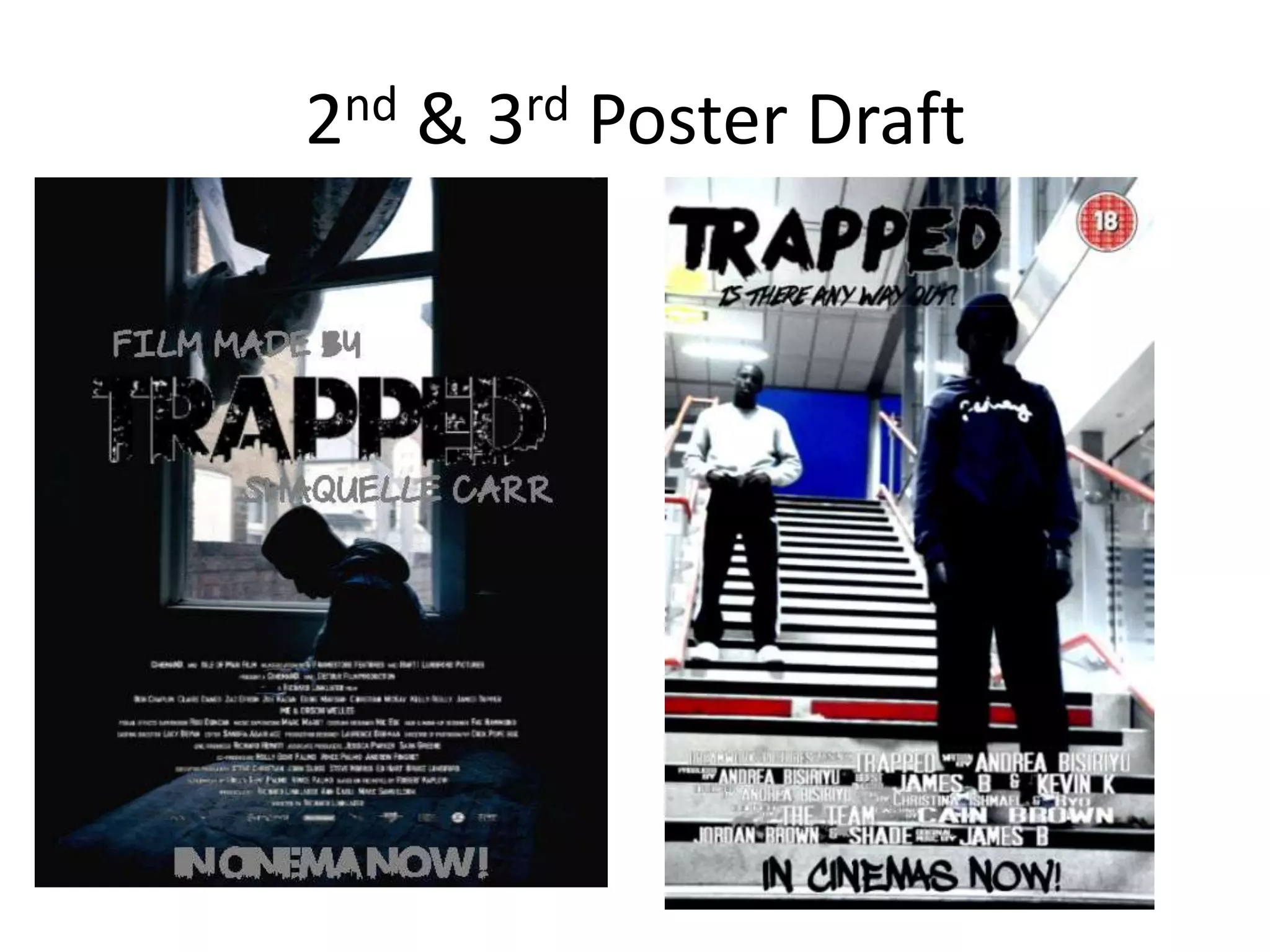 Front cover & magazine drafts ppt | PPTX