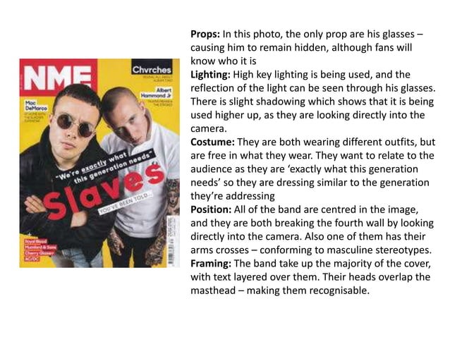 Front cover model analysis | PPTX