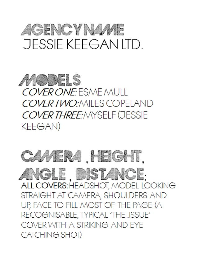 Front cover photoshoot plan presentation# | PPT