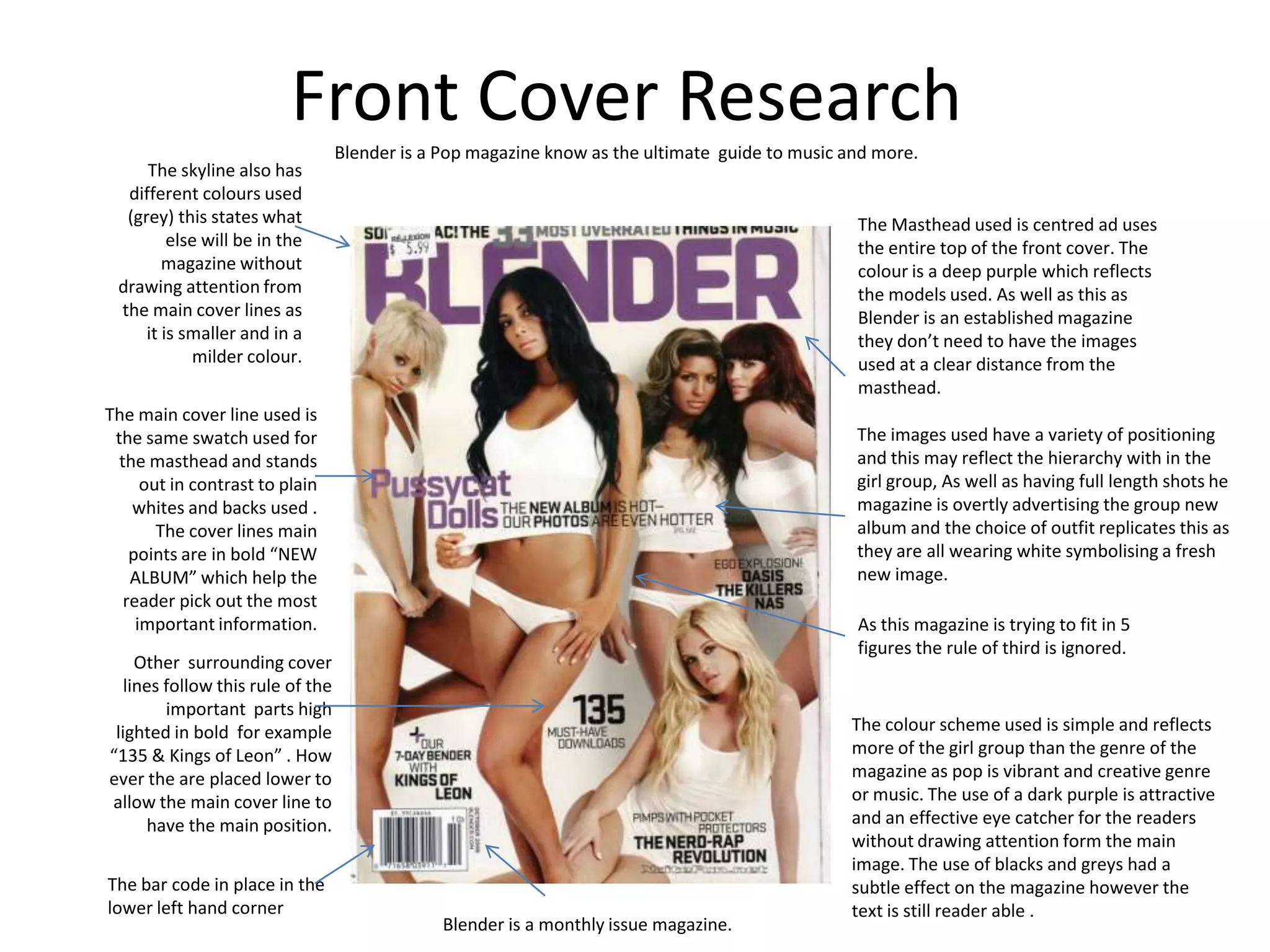 Front cover research | PPTX
