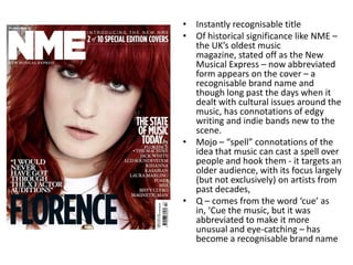 Front covers music mag | PPT