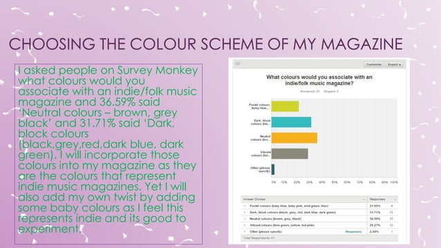 Front cover stages of production & audience feedback | PPT