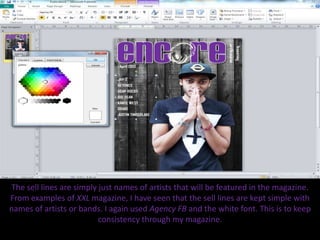 Step by Step of Front Cover | PPT