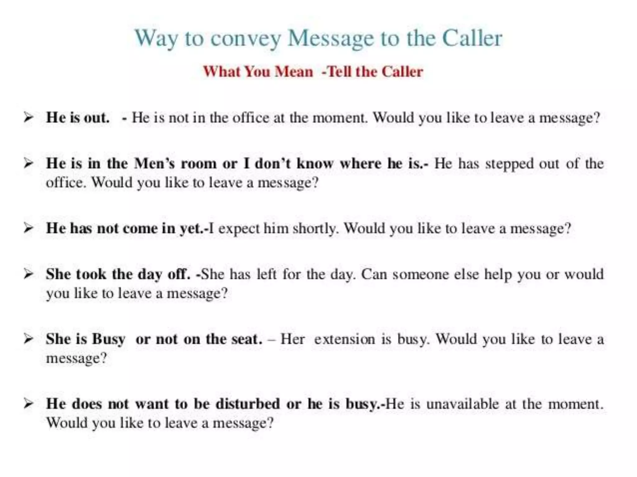 Front desk etiquettes | PPTX