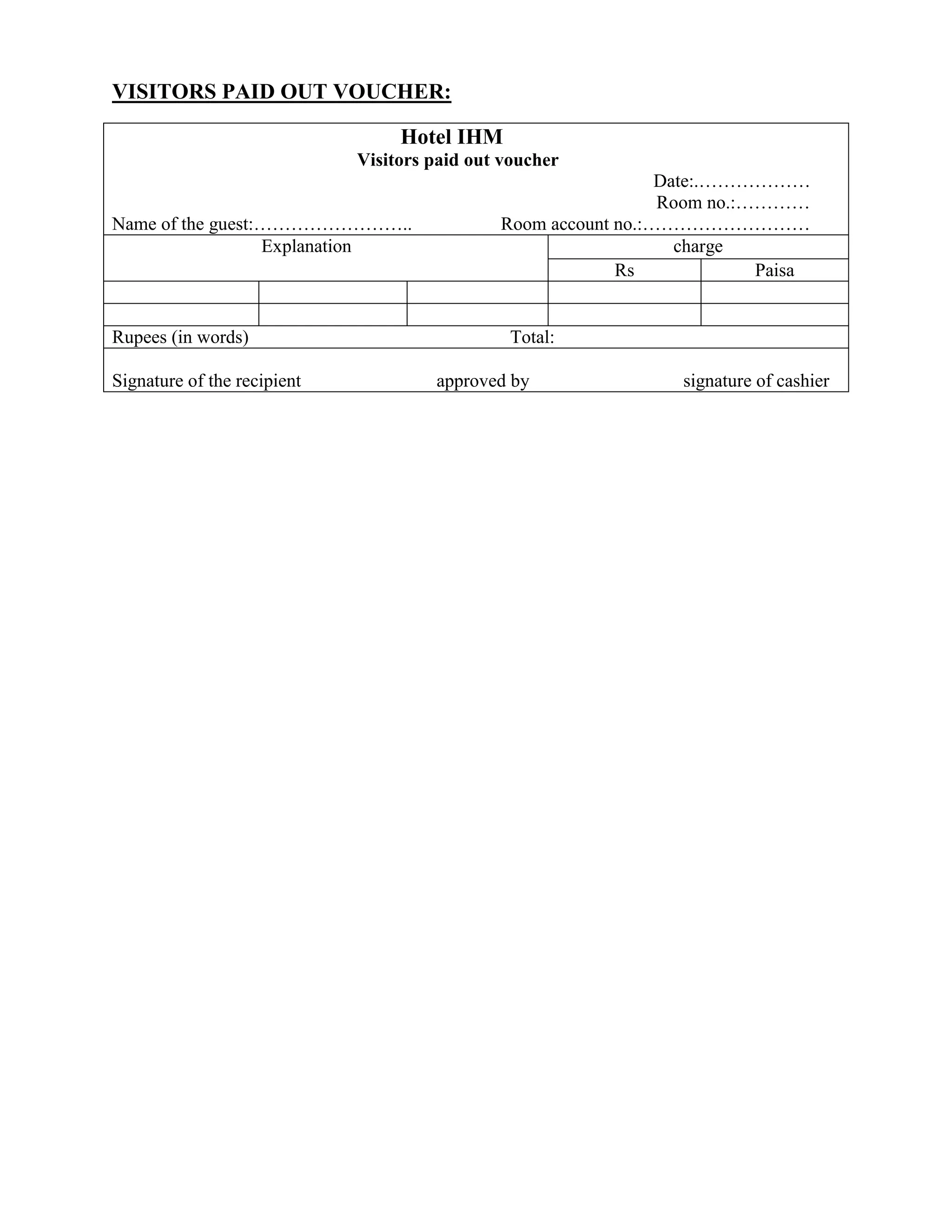 Hotel Front Desk Paper Forms & Formats.pdf