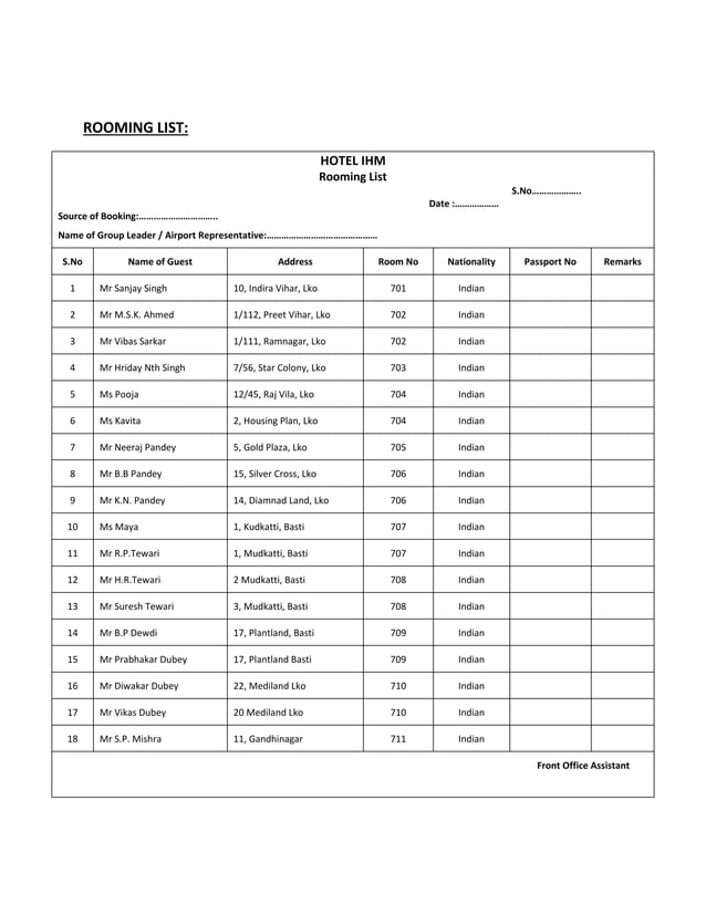 Hotel Front Desk Paper Forms & Formats.pdf
