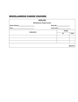 Hotel Front Desk Paper Forms & Formats.pdf