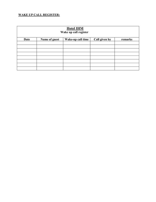 Hotel Front Desk Paper Forms & Formats.pdf