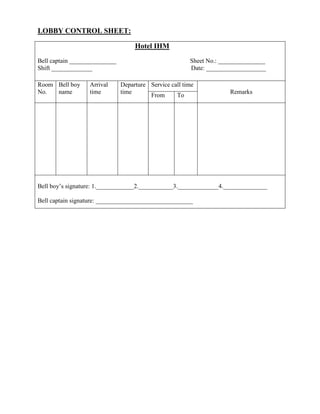 Hotel Front Desk Paper Forms & Formats.pdf