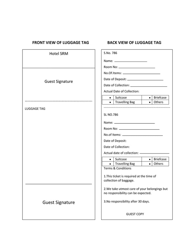 Hotel Front Desk Paper Forms & Formats.pdf