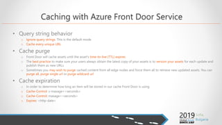 Deploy secure, scalable, and highly available web apps with Azure Front Door Service | PPTX